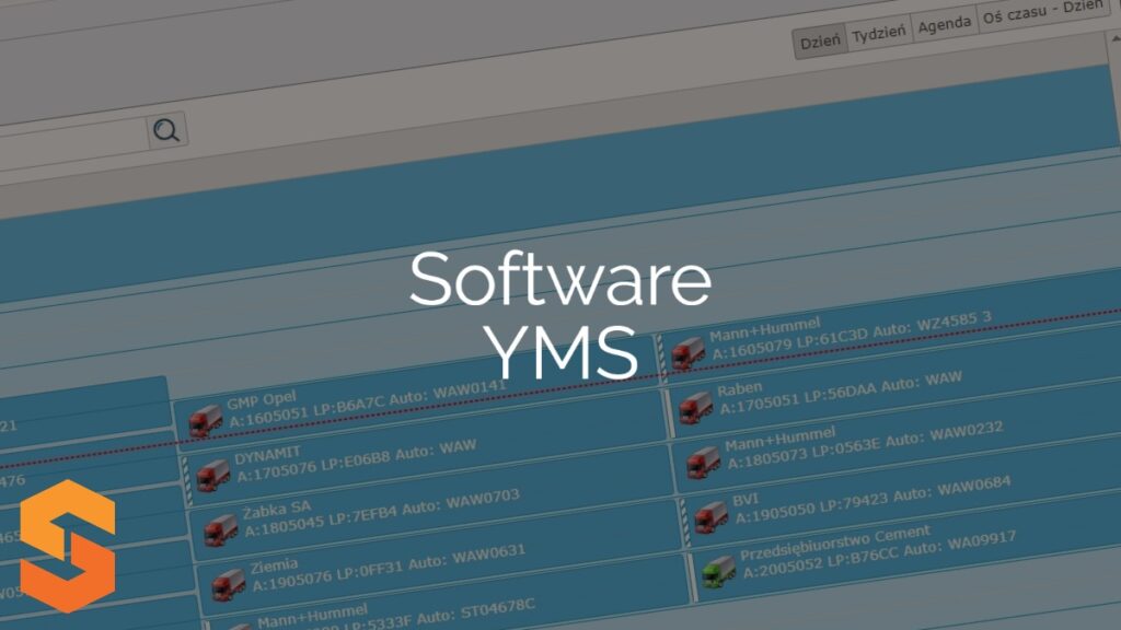 System YMS SoftwareStudio - Yard management - Platforma do awizacji